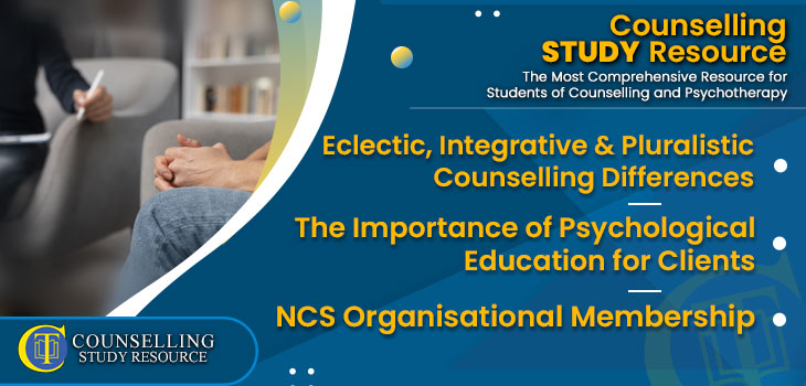 262: Eclectic, Integrative and Pluralistic Counselling Difference – Counsellor CPD Training
